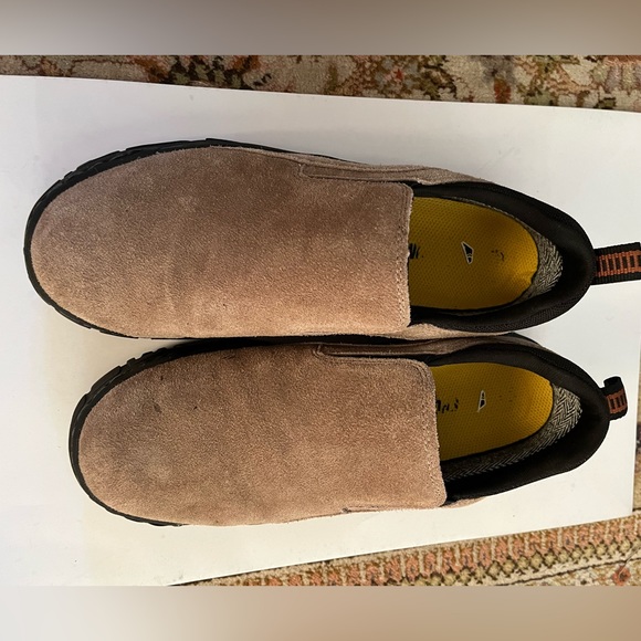 Khombu | Shoes | Sturdy Khombu Brown Leather Slip On Liam Shoes | Poshmark